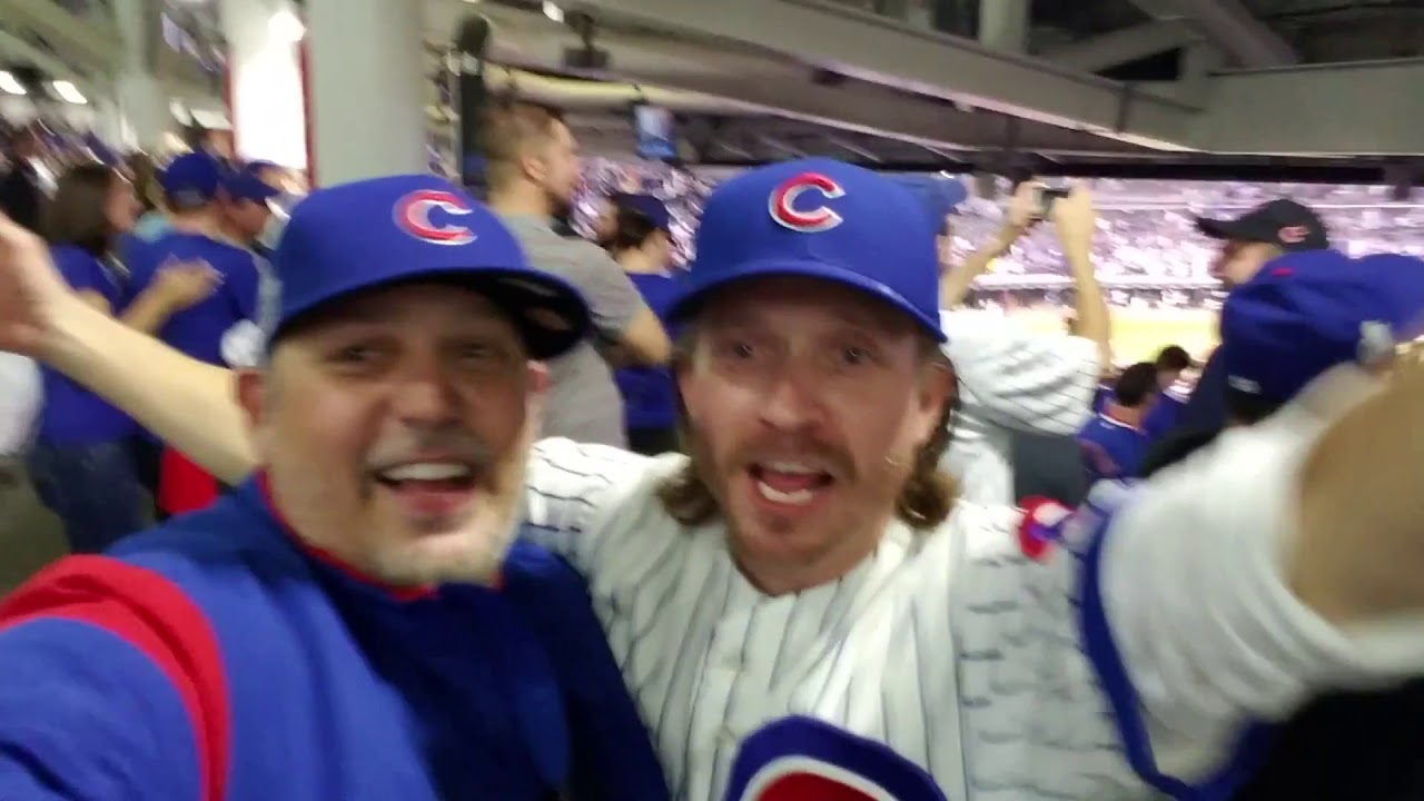 2016 Cubs Win World Series Post Game Walk of Joy! - YouTube