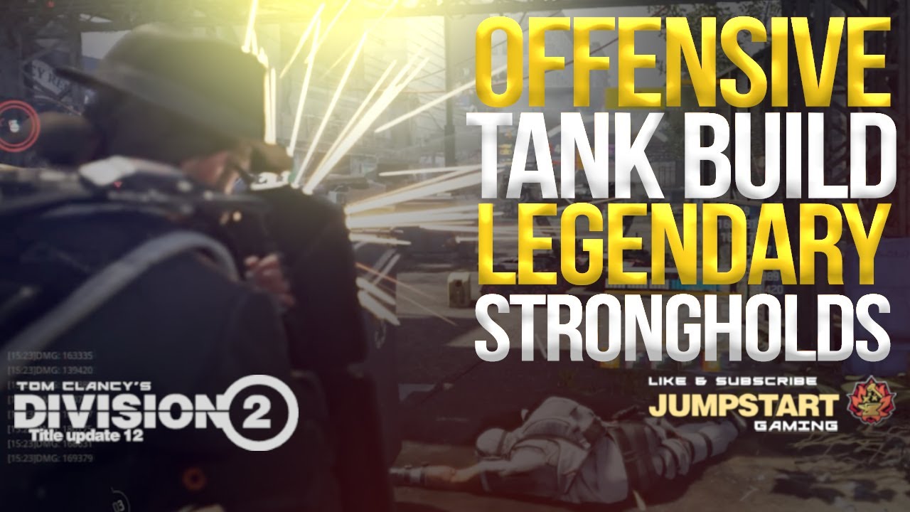 The Best Offensive Tank Build in The Division 2 - Legendary Deflector ...