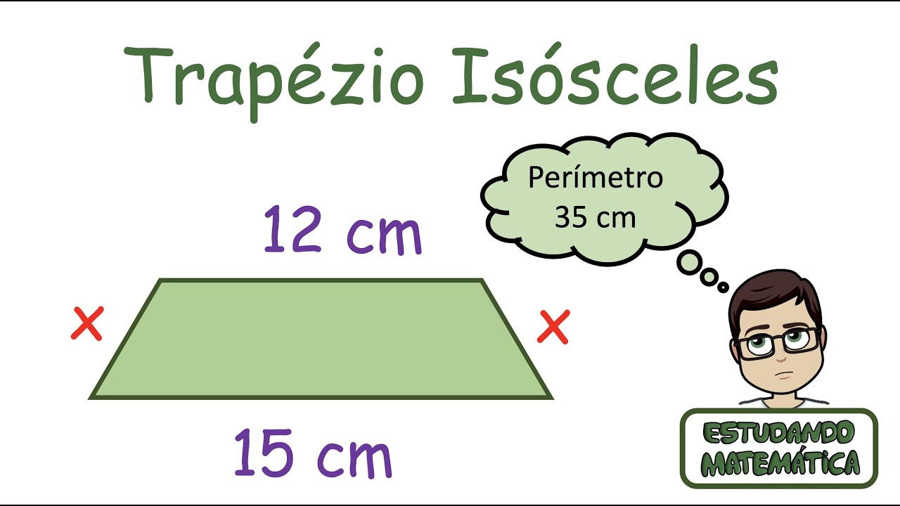 Qual é A Medida Dos Lados Não Paralelos De Um Trapézio Isósceles