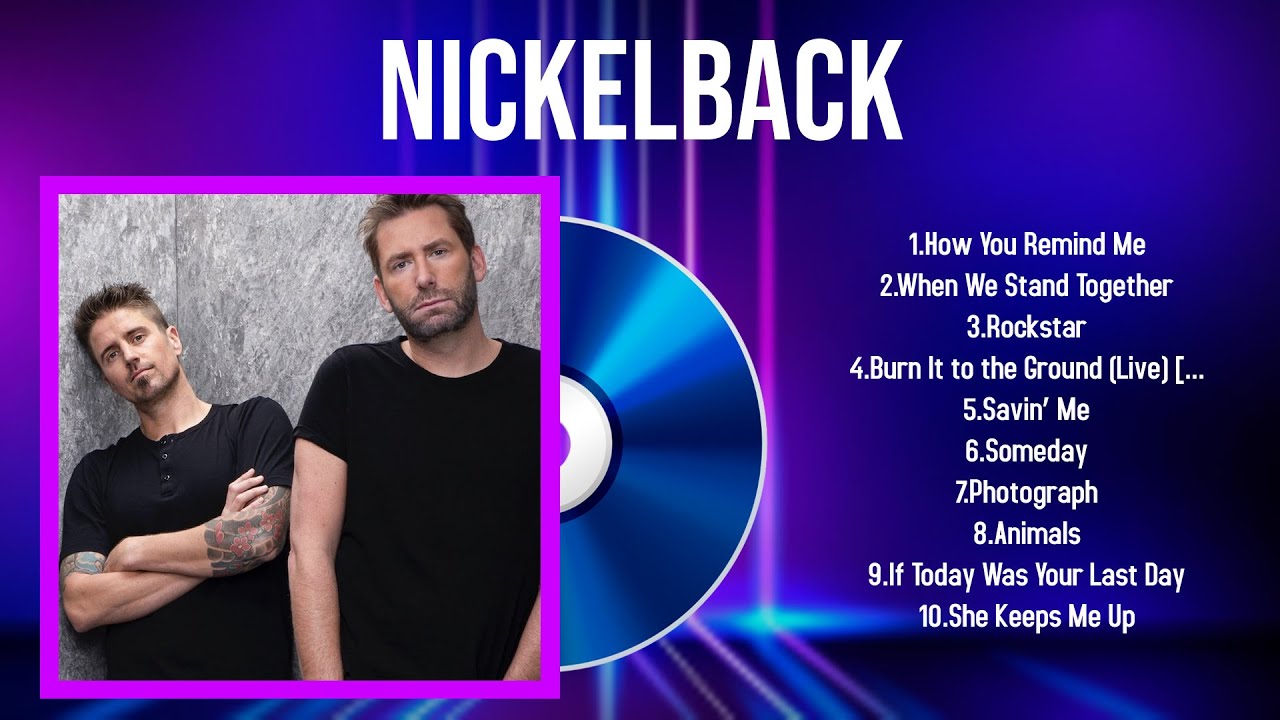 Best Songs of Nickelback full album 2024 ~ Top 10 songs - YouTube