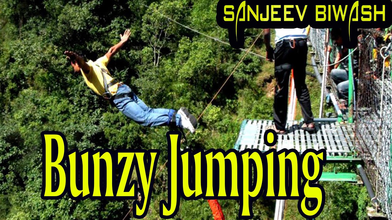 Most Dangerous Bungy jumping by Sanjeev Shrestha (Biwash) at bhotekoshi ...