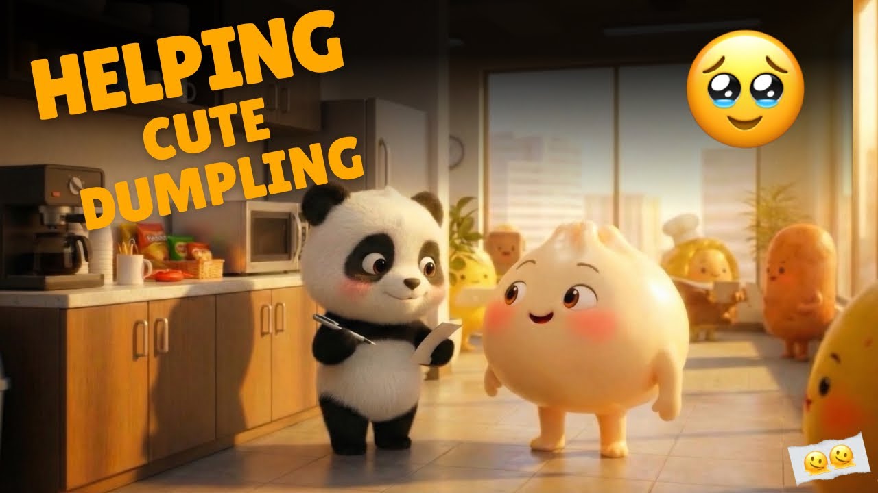Little Panda Helps Cute Dumpling at Work 🐼🍥 - YouTube