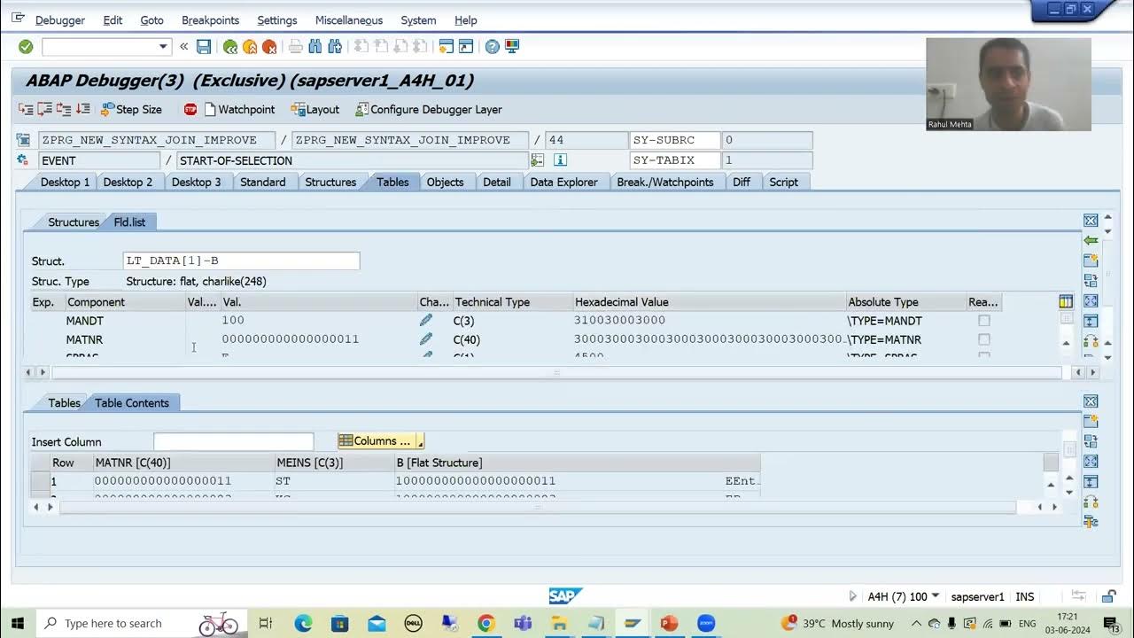 74 - SAP ABAP New Syntax - JOIN Improvement - Use of Symbol (*) Part2 - YouTube