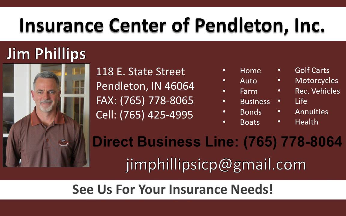 Hoosier Advertiser - Insurance Center of Pendleton - YouTube