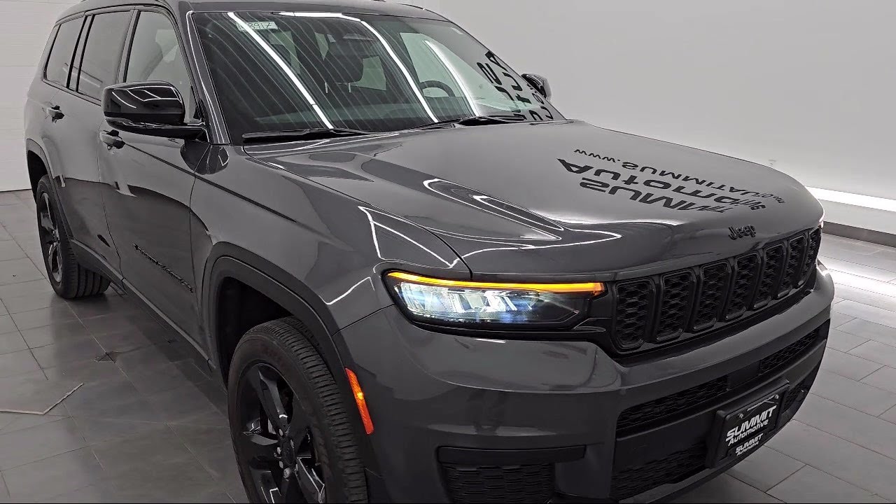 2023 Jeep Grand Cherokee L Altitude Baltic Gray Metallic Clearcoat Used ...