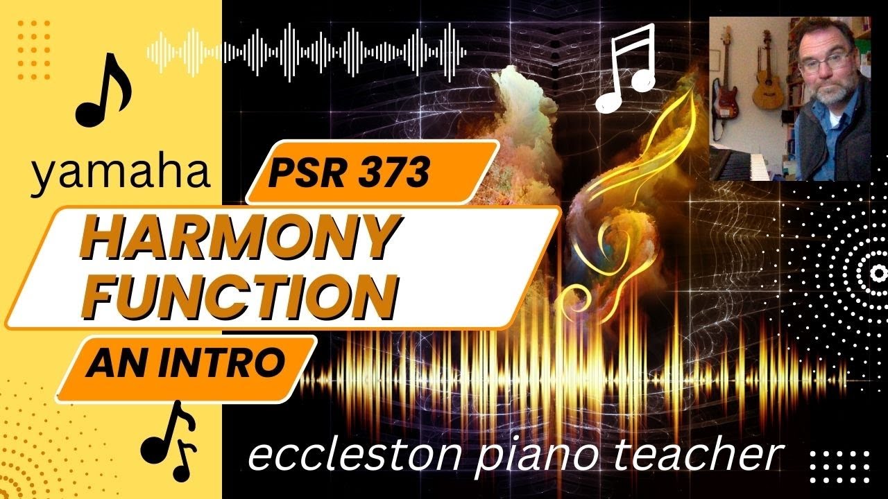 Harmony function for Yamaha e373 - an introduction: duet, trio etc. - YouTube