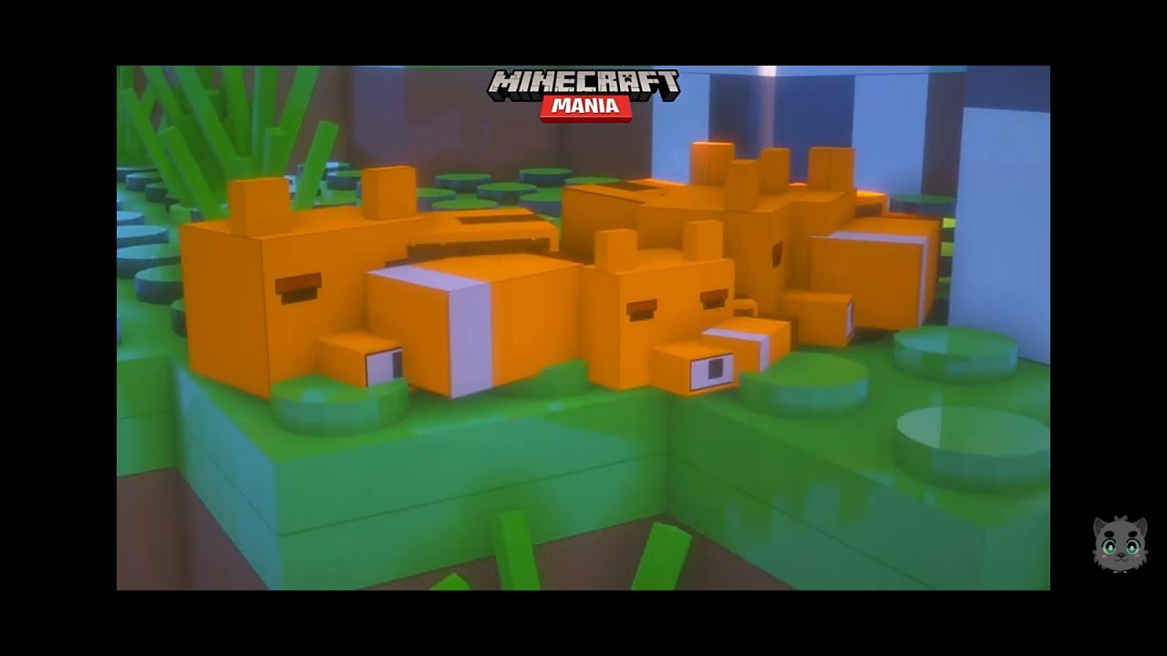 Minecraft Manía las Ranas comen cabras real - YouTube