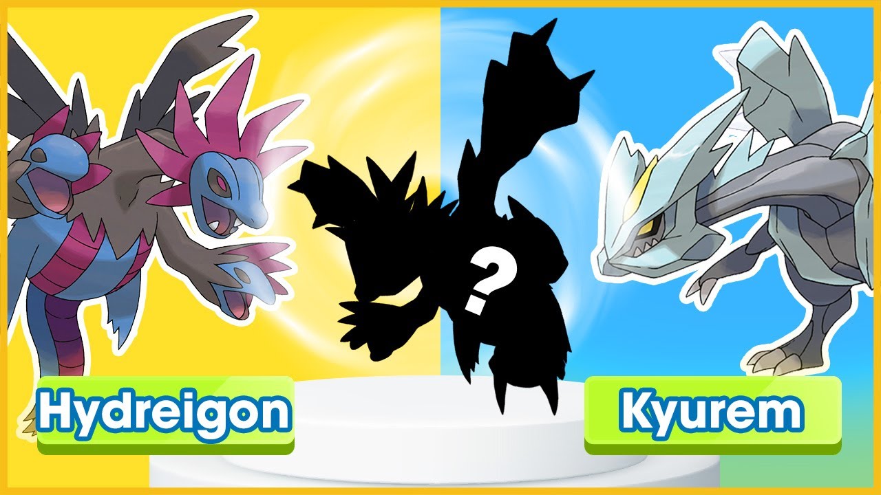 Pokemon Fusion | Hydreigon + Kyurem | pokemon infinite fusion challenge ...