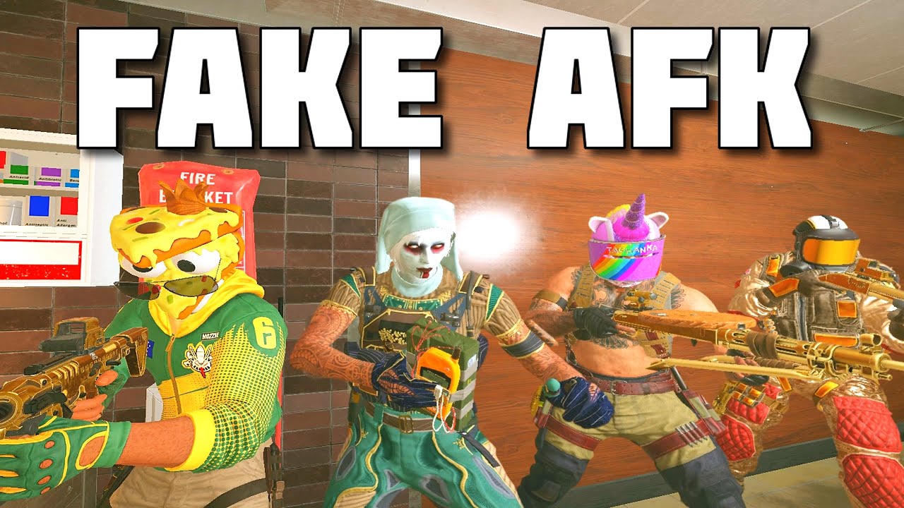 THE AFK TRAP WORKED in SIEGE (Deadly Omen) - YouTube