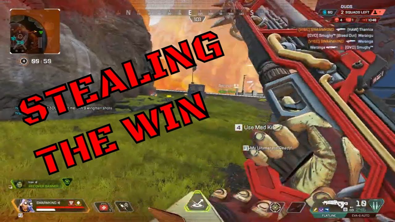 Stealing A Win | Apex Legends - YouTube