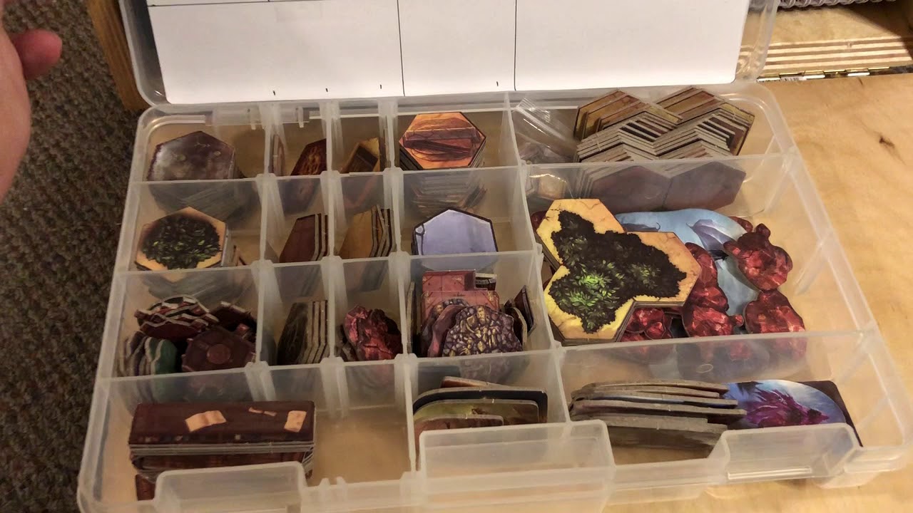 Gloomhaven Storage "solution" - YouTube