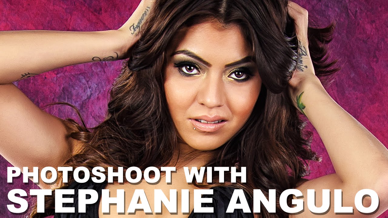 Shoot with Stephanie Angulo - YouTube