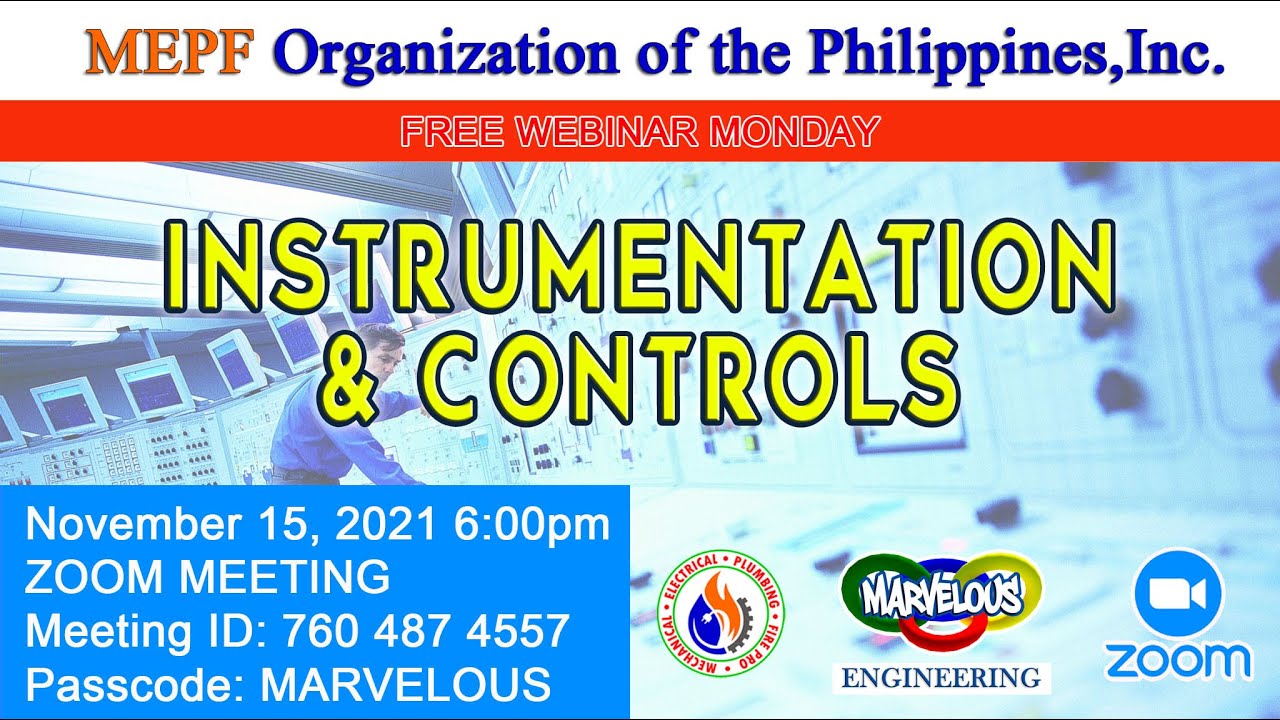 INSTRUMENTATION & CONTROLS Webinar by Mepf Organization of the ...
