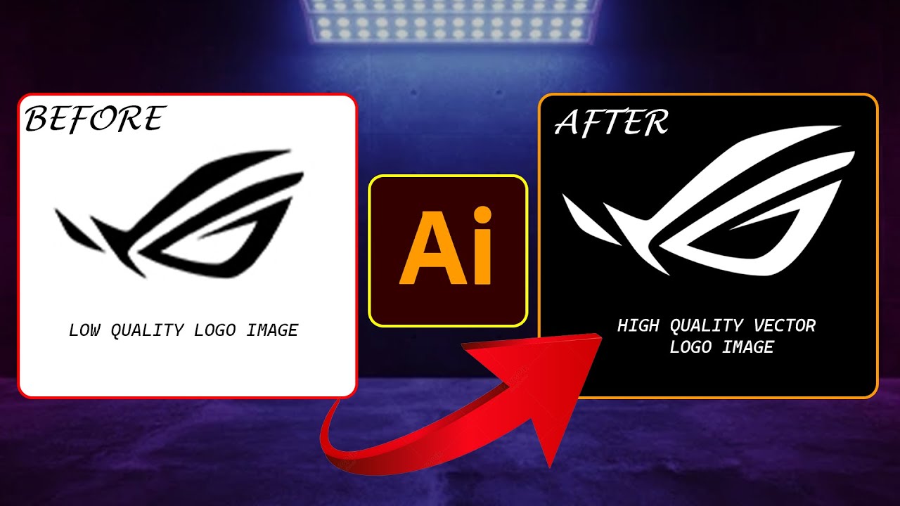 how to quality increase ILLUSTRATOR - YouTube