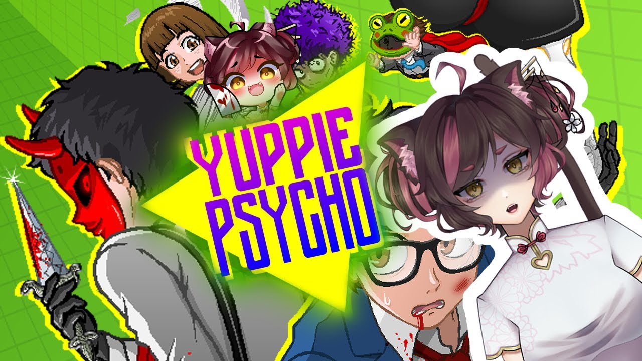 【YUPPIE PSYCHO】Pixelated screams | VTuber Yumeko Ghost Cat - YouTube
