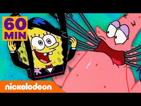 Bob Esponja | ¡UNA HORA de lo mejor de la PRIMERA tempora de Bob Esponja! Parte 2 | Nickelodeon