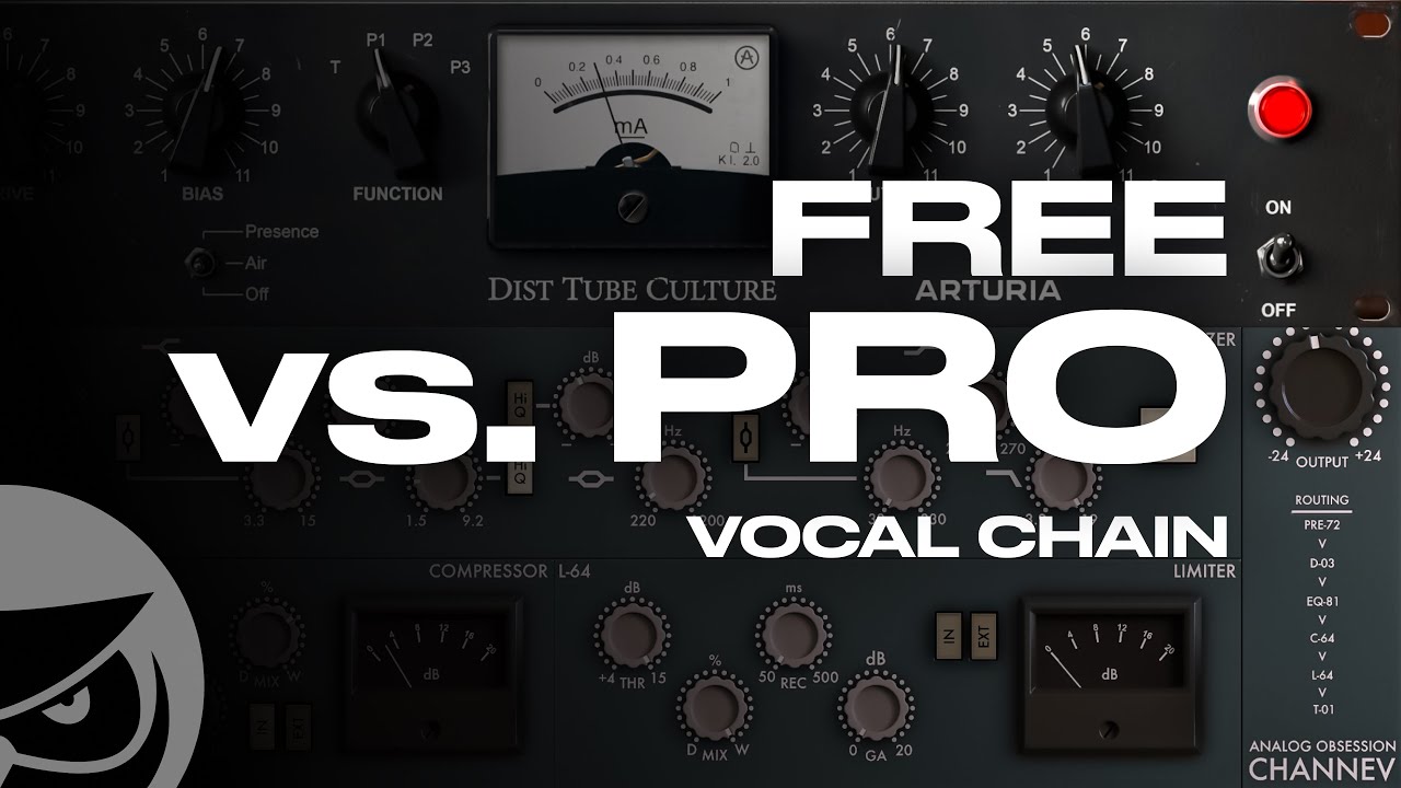 Free Vocal Chain vs Pro Chain - YouTube