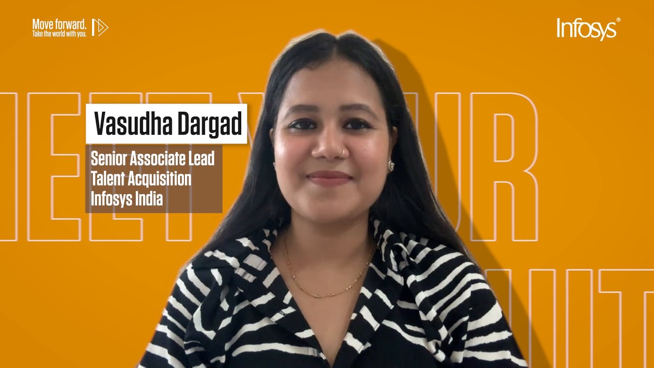#MeetYourInfyRecruiter Vasudha from the India HR Team! - YouTube