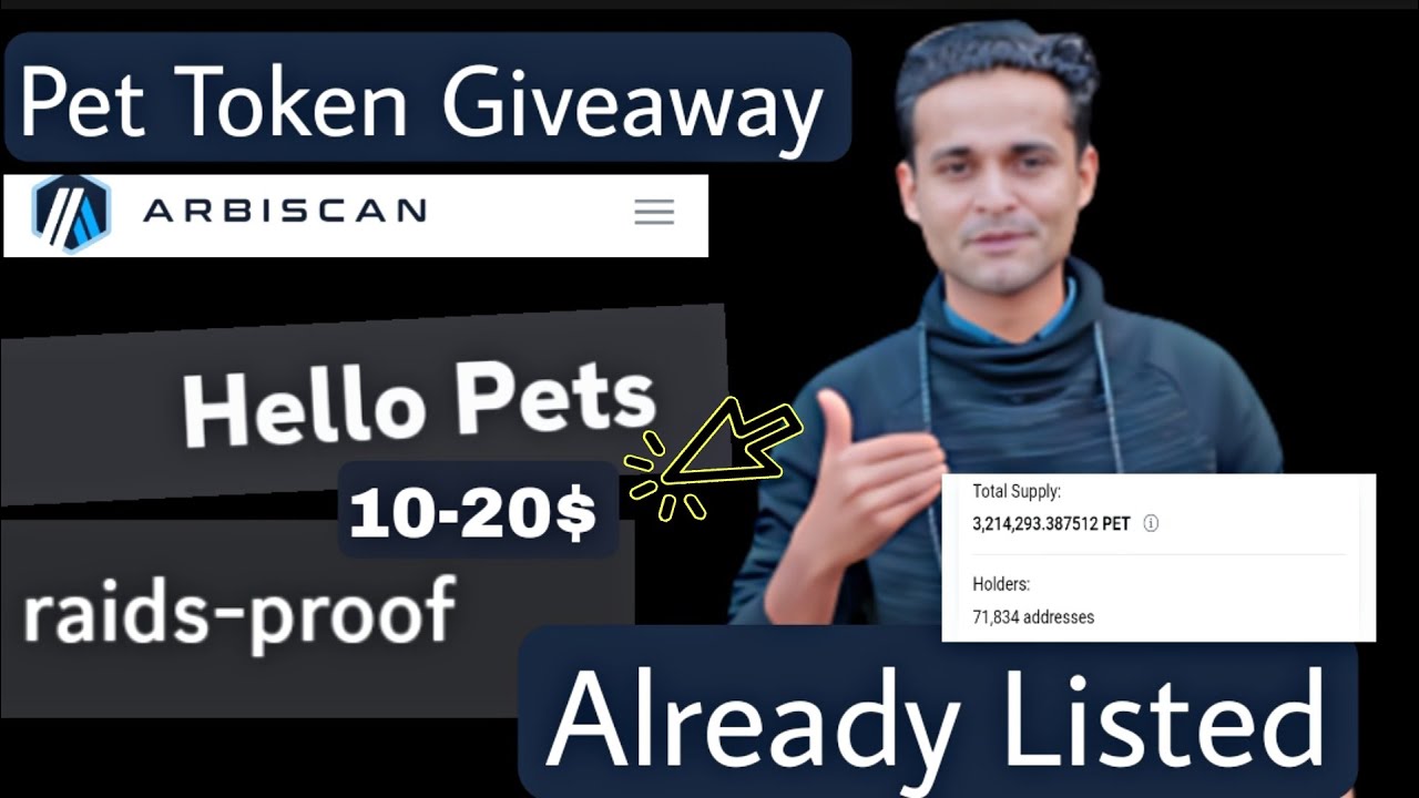Hello Pets Pet Token Giveaway Already Listed💥💥 - YouTube