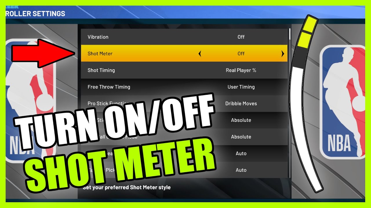 How to Turn OFF Shot Meter in NBA 2K22 (ON/OFF) ALL PLATFORMS! - YouTube