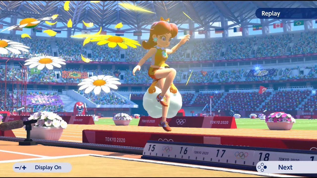 Mario & Sonic at the Olympic Games Tokyo 2020 | Triple Jump | Daisy ...
