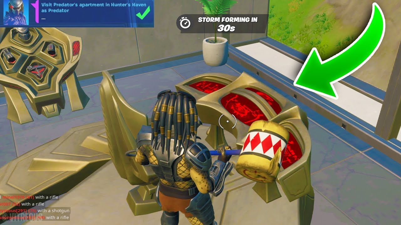 Visit Predator's apartment in Hunter's Haven as Predator - Jungle ...