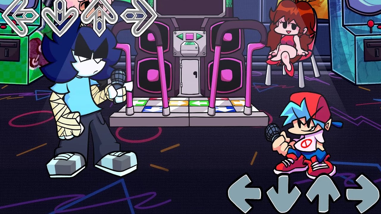 FNF Arcade Date: 1ST MIX - YouTube