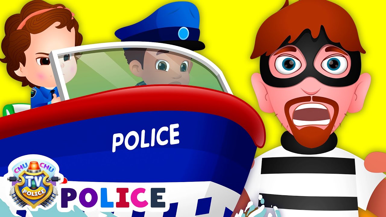 ChuChu TV Police Boat Chase Episode - Narrative Story - ChuChu TV ...