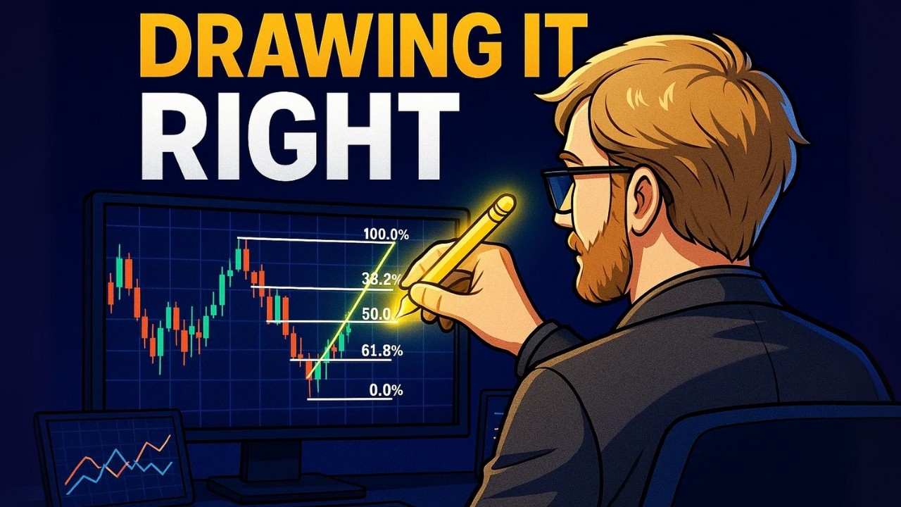 How to Draw FIBONACCI Retracement For Trading 📈 ️ - YouTube