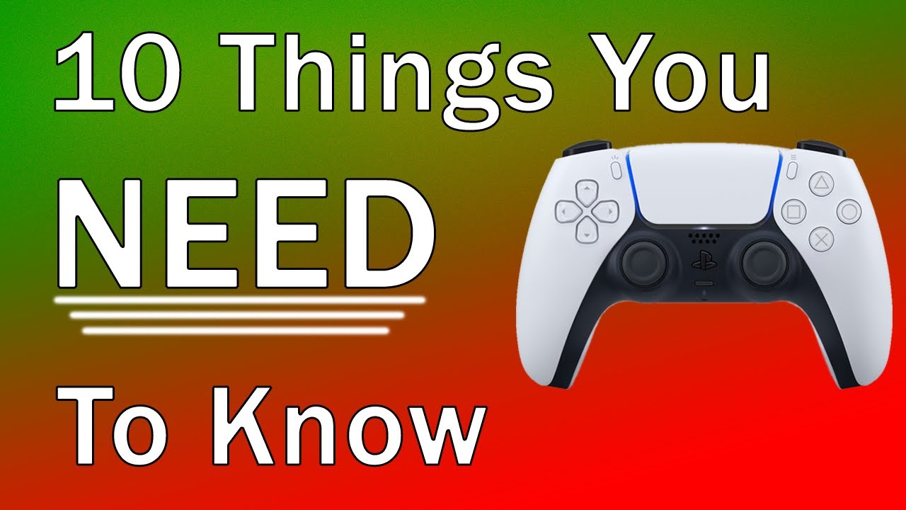 PS5: 10 things you NEED to know - YouTube