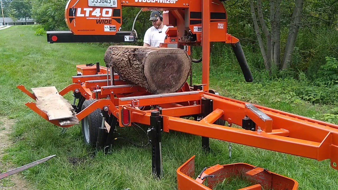 LT40 Wide Milling Walnut - YouTube