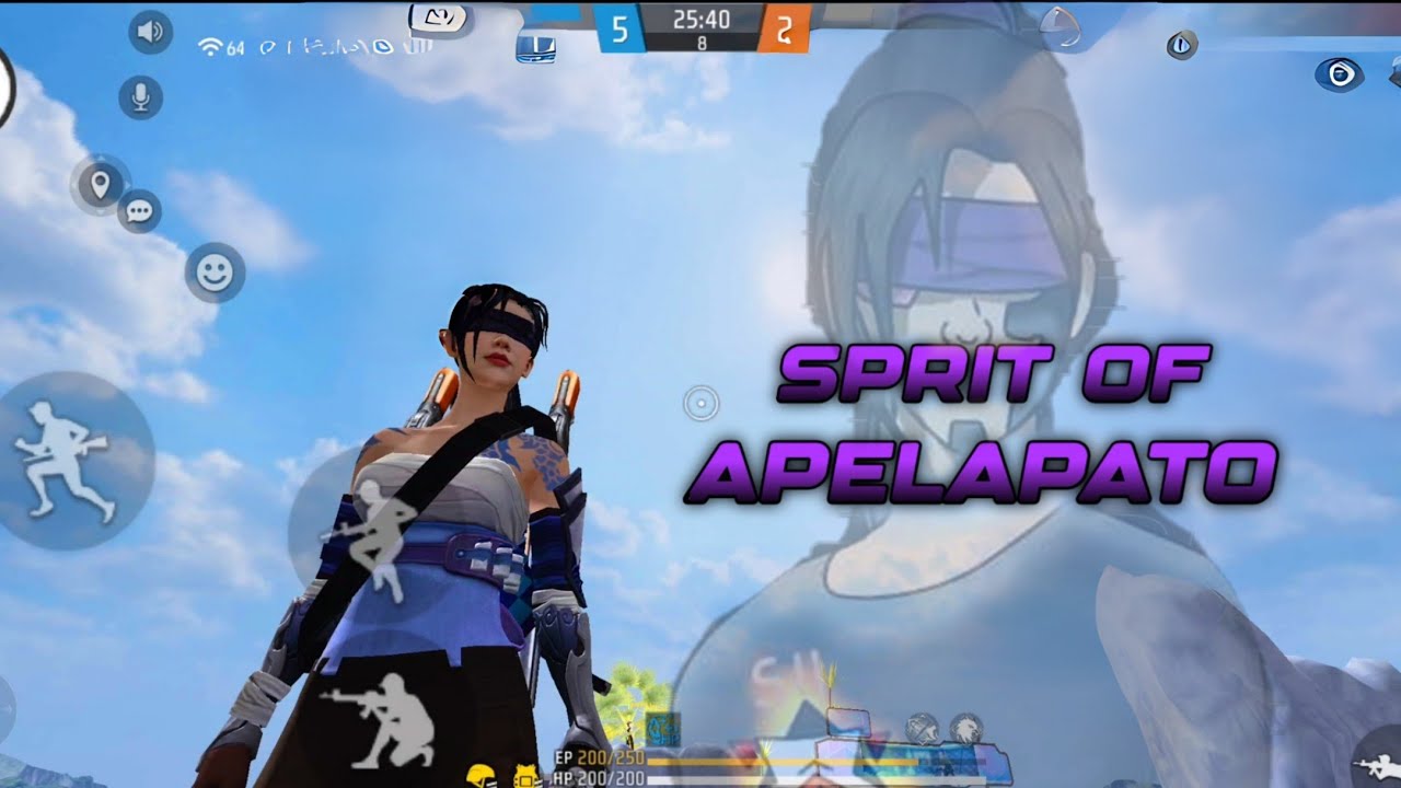 APELAPATO SPRIT☠️AND DRESS GAMEPLAY INPROVED AUTOMATICALLY FF GAMEPLAY ...