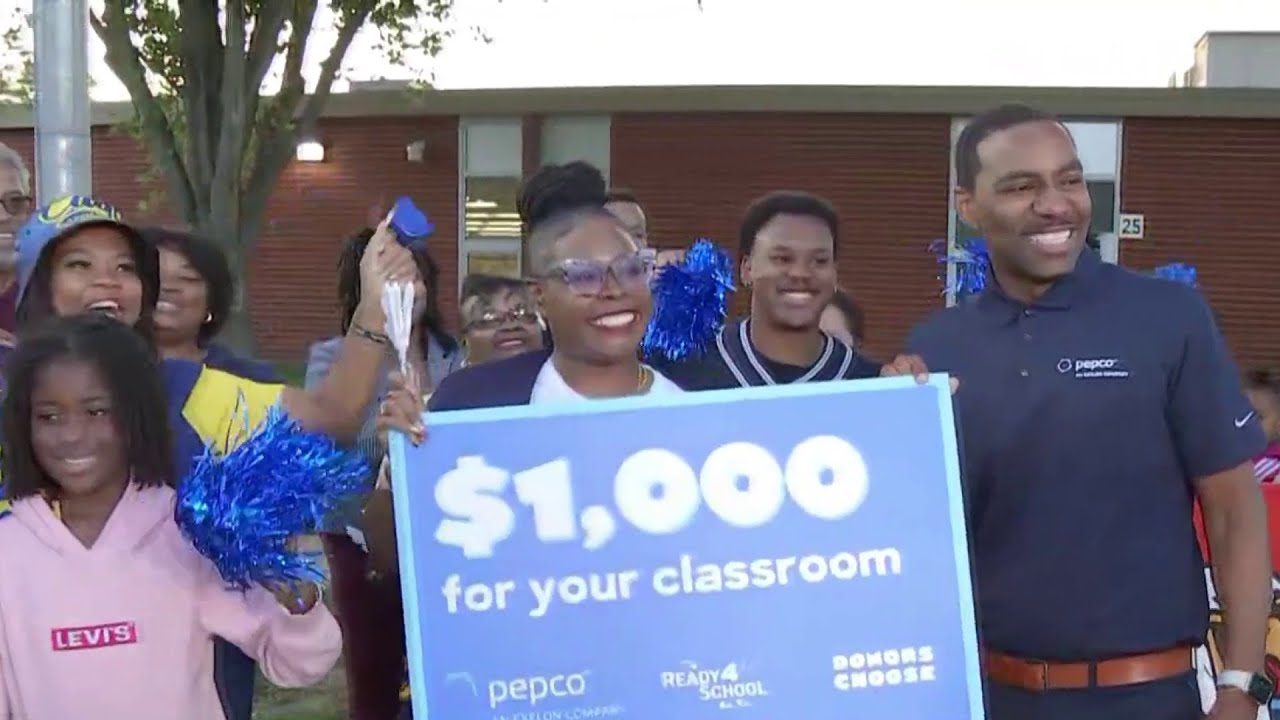 Tayac Elementary School is Ready 4 School with Pepco donation | NBC4 ...