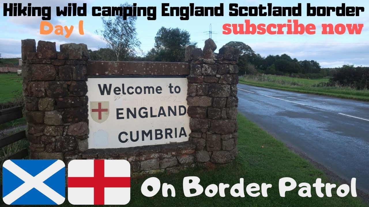 England Scotland Anglo-Scottish border patrol Lochmaben Stone to High ...