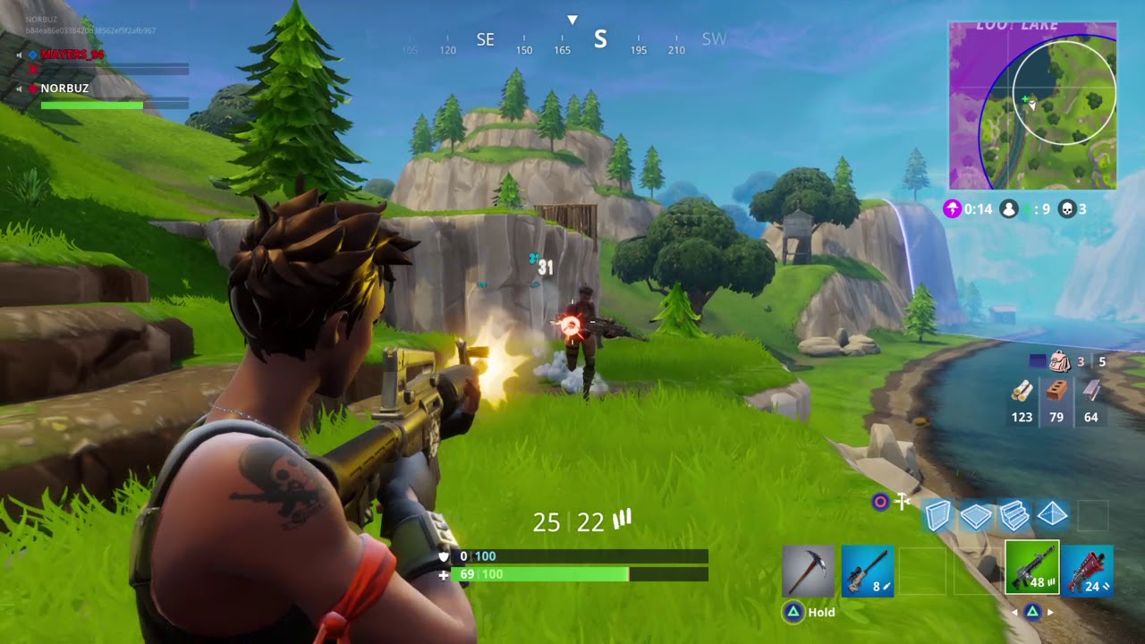 Fortnite - Rambo mode - YouTube
