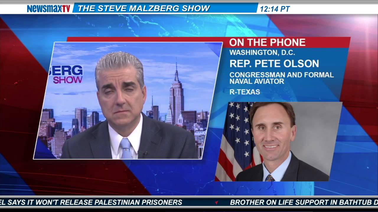 Congressman Pete Olson (R-TX) -- congressman and former Naval aviator ...
