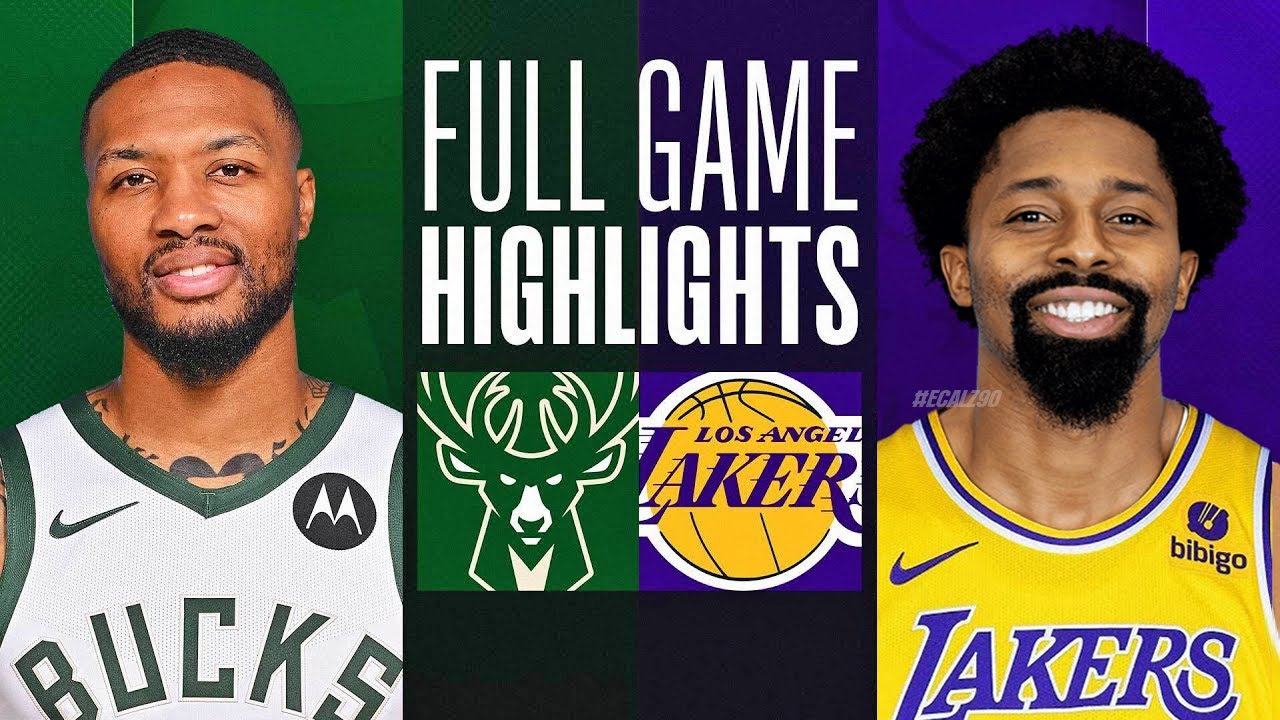 BUCKS vs LAKERS FULL GAME HIGHLIGHTS MARCH 8, 2024 NBA FULL GAME ...