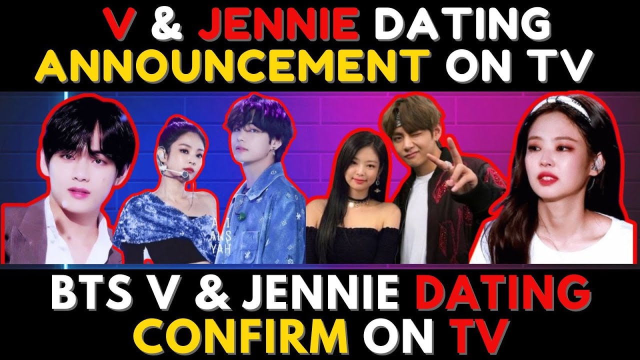 BTS V & Jennie Dating Confirm On TV 😍 | V & Jennie dating announcement ...