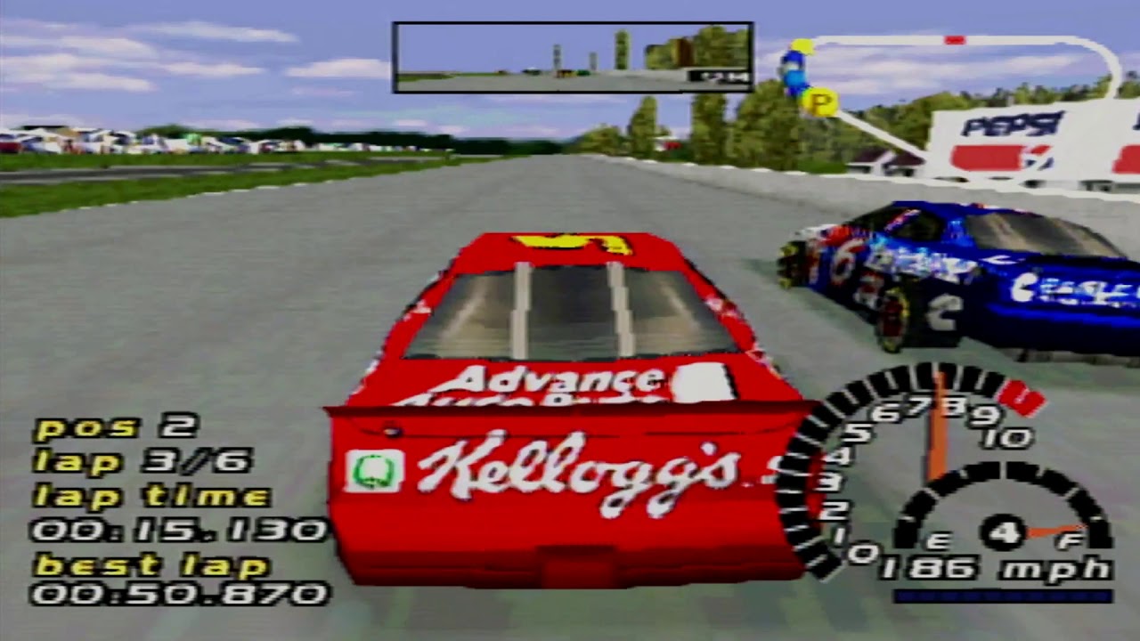 NASCAR 2000 - Terry Labonte @ Pocono - YouTube