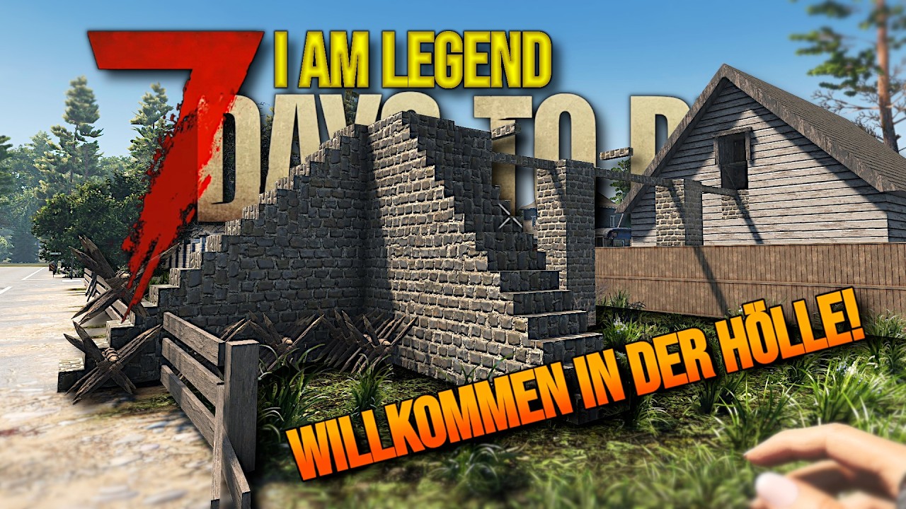 7 Days to Die || Deutsch || Mod - I AM LEGEND || Perfekt! Eine Falle ...