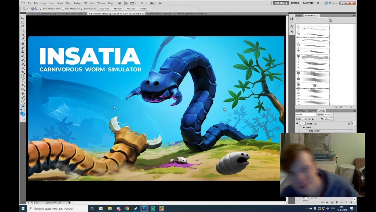 Insatia development stream - YouTube