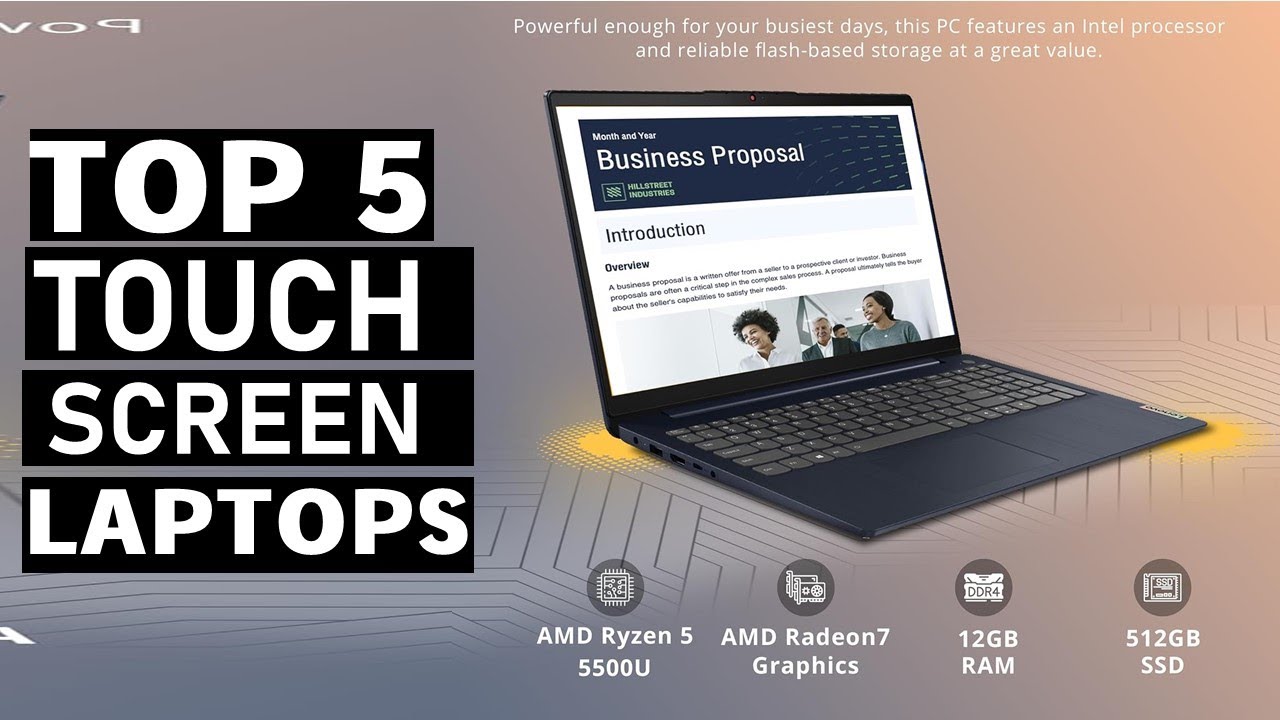 Top 5 Best Touch Screen Laptops In 2024 - Best Touchscreen Laptops ...