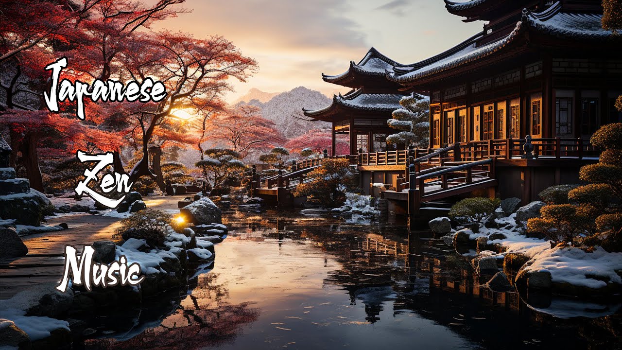 Winter in Japan - Japanese Zen Music - Meditation Music, Calming Music ...