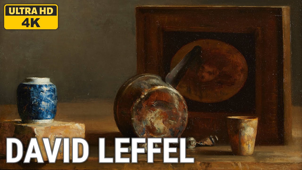 David Leffel: A collection of 10 oil paintings with title and year [4K ...