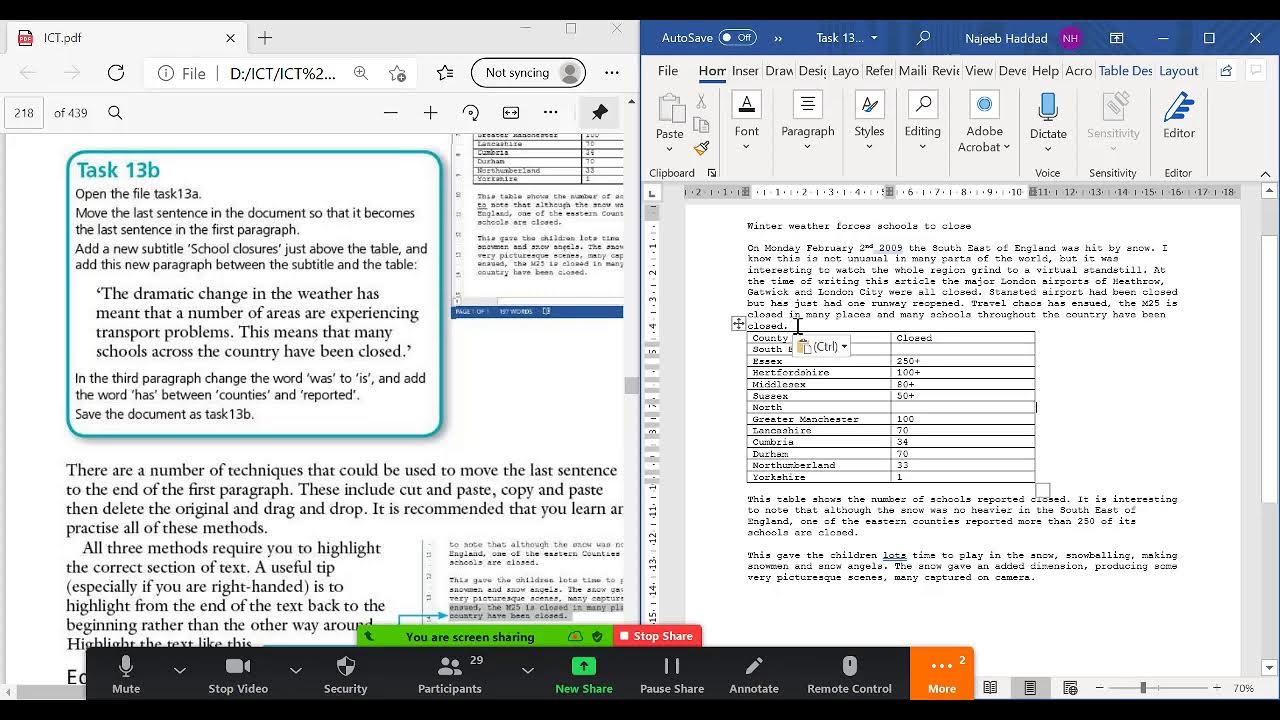 ICT Book Task 13b - YouTube