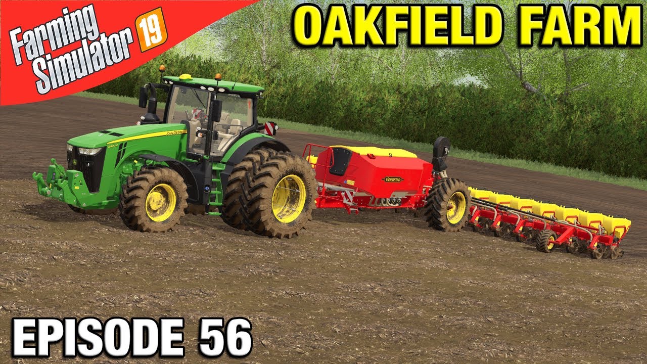 DRILLING WITH GPS Farming Simulator 19 Timelapse - Oakfield Farm ...