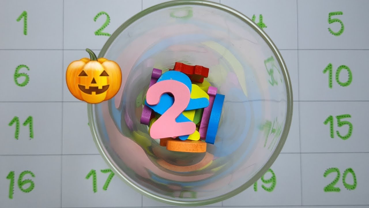 Learning numbers, one two three four, 123 counting, counting numbers ...
