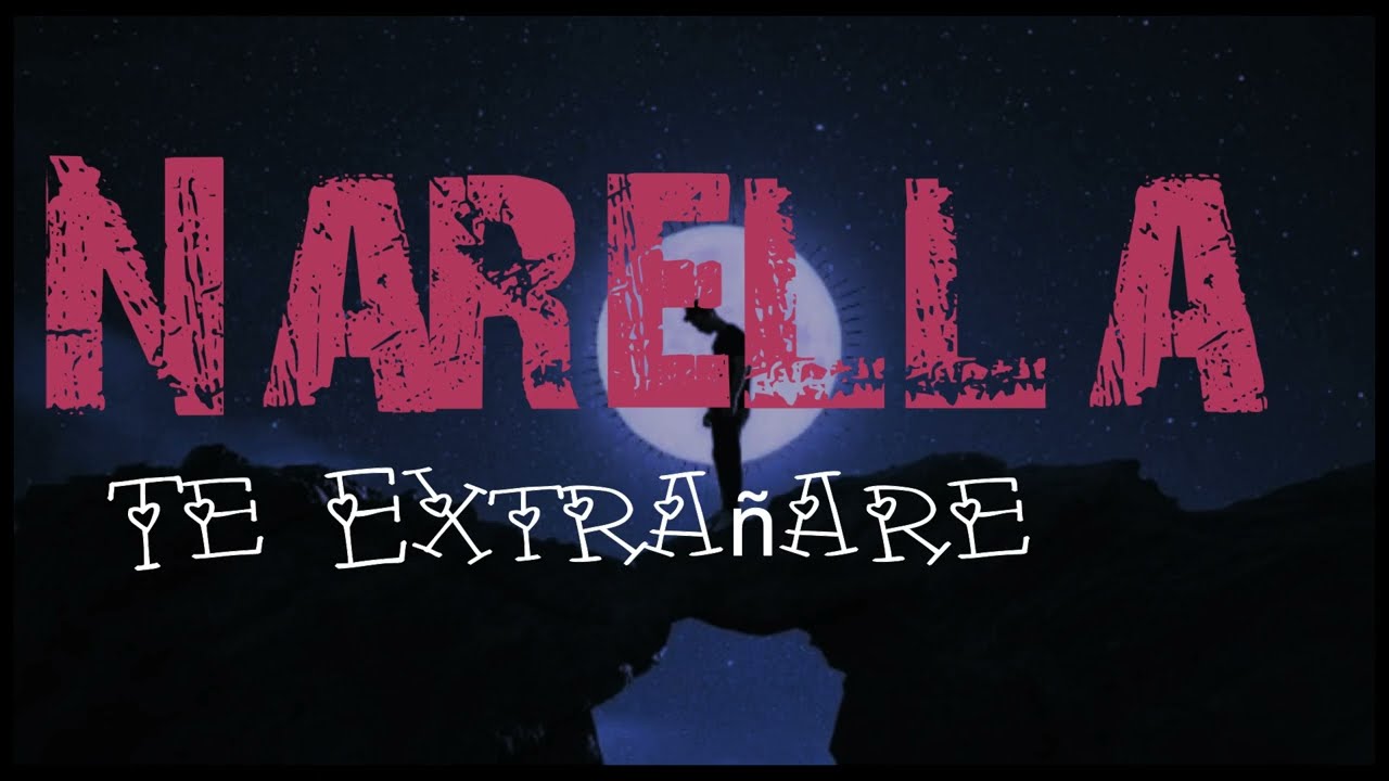 Narella Te Extrañare karaoke - YouTube