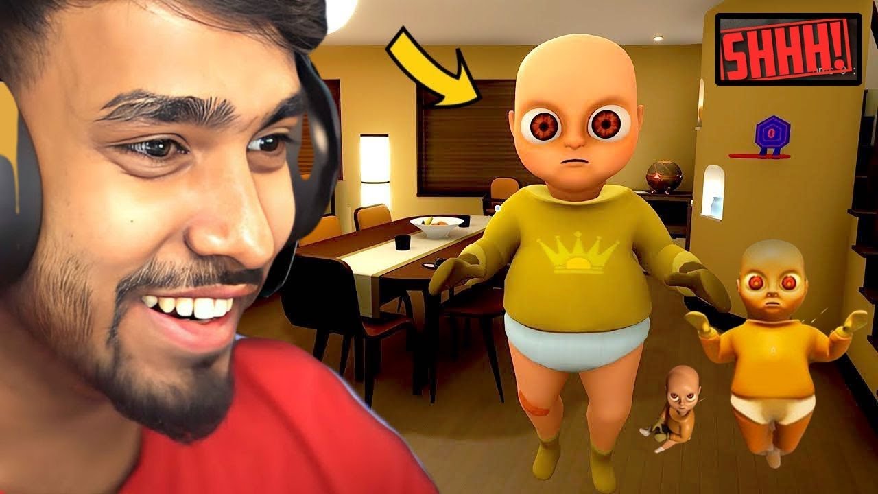 Terrifying Encounter with The Baby in Yellow! horror Game | TECHNO ...