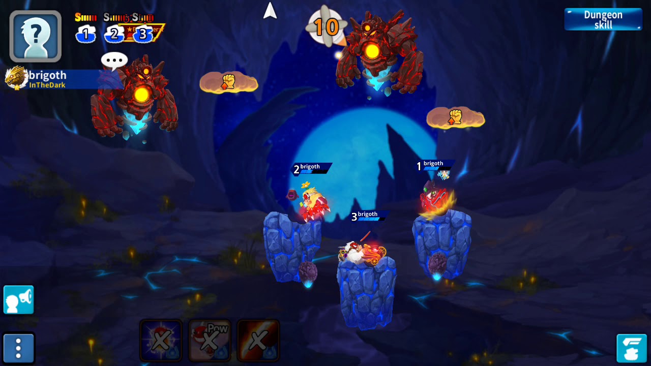 GunboundM dungeon boss zone 5-4 win - YouTube